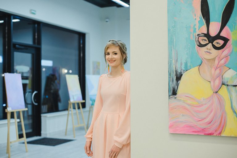 14.12.2019 The opening of Olya Yatsenko’s personal exhibition “TIME FOR ADVENTURES” - Olya Yatsenko